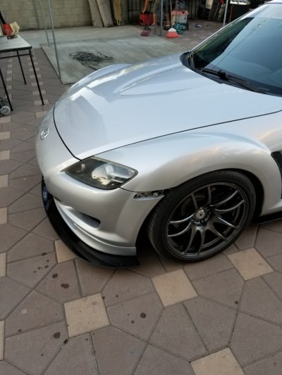 2004-2008 Mazda RX8 Front Splitter - Ventus Autoworks