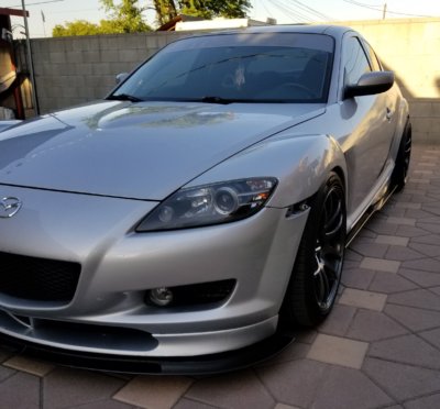 2004-2008 Mazda RX8 Front Splitter - Ventus Autoworks