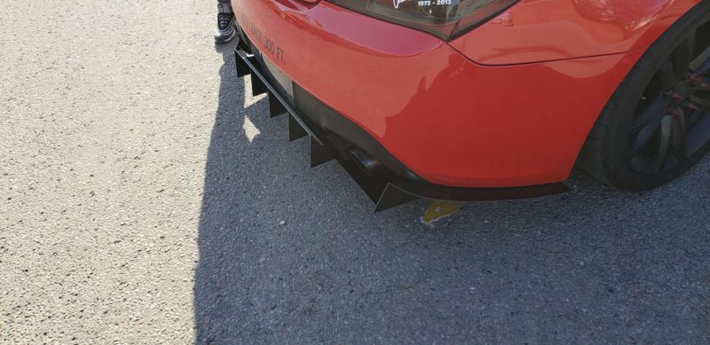 2009-2012 Hyundai Genesis Coupe Rear Diffuser - Ventus Autoworks