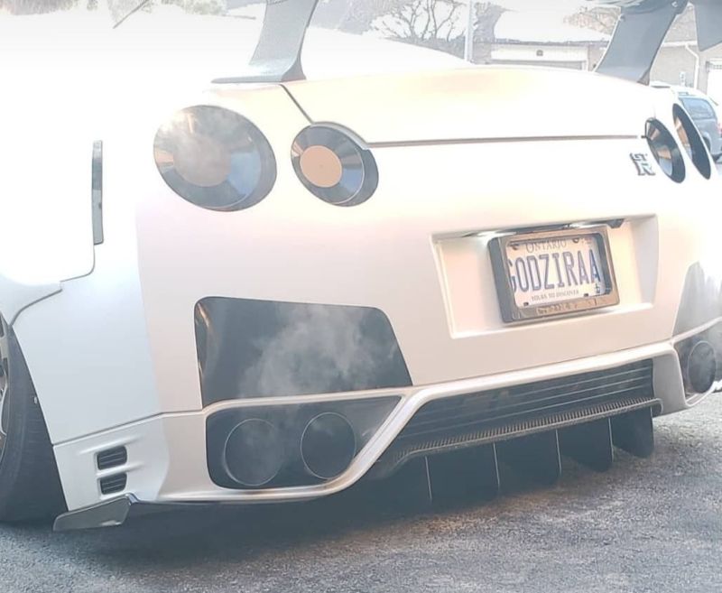 2009-2016 Nissan GTR R35 Rear Diffuser - Ventus Autoworks