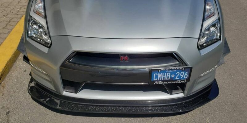 2009-2016 Nissan GTR R35 Version 1 Front Splitter - Ventus Autoworks