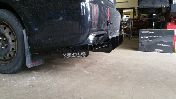 2011-2014 Subaru WRX STI Sedan Rear Diffuser - Ventus Autoworks