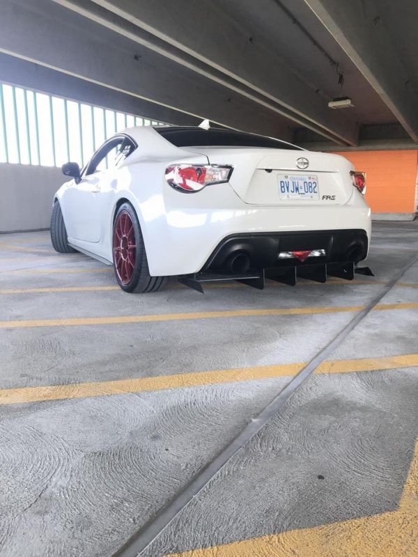 2012-2018 Scion FRS Rear Diffuser - Ventus Autoworks