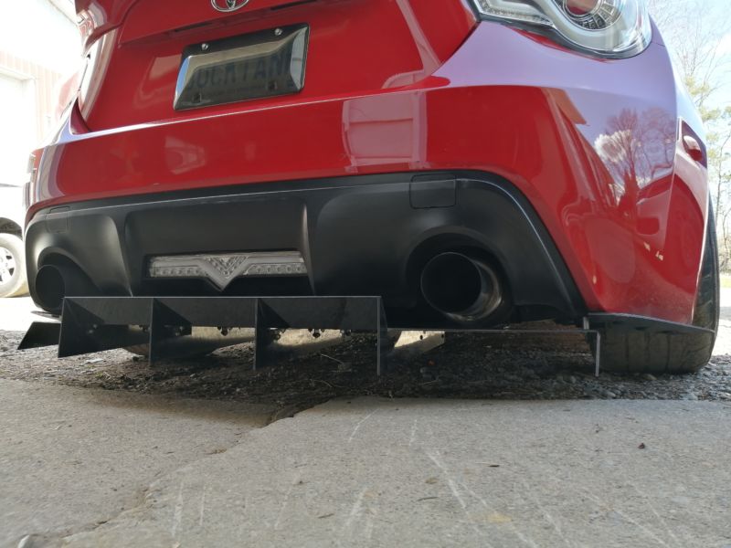 2012-2018 Scion FRS Rear Diffuser - Ventus Autoworks