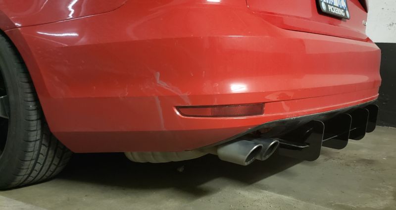 2015-2018 Volkswagen Jetta mk6.5 Rear Diffuser - Ventus Autoworks