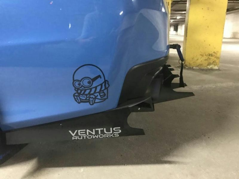 2015-2022 Subaru WRX STI Rear Diffuser - Ventus Autoworks