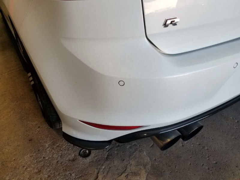 2016-2017 Volkswagen Golf R MK7 Rear Corner Spats - Ventus Autoworks