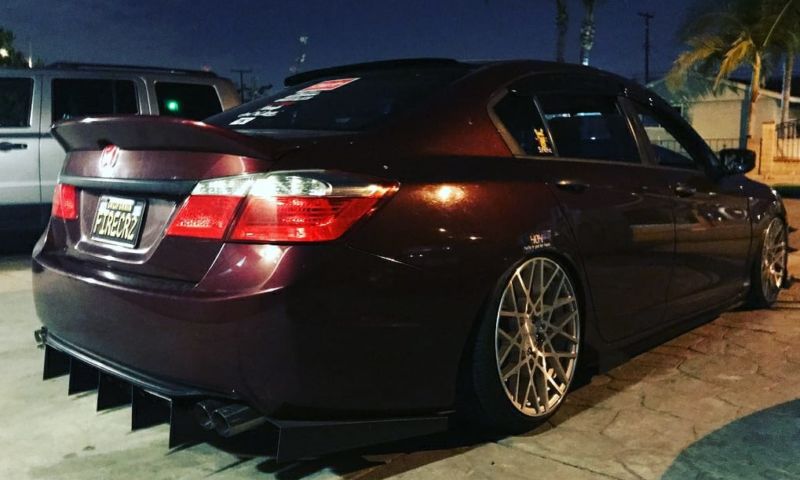 2013-2015 honda accord sedan Rear Diffuser - Ventus Autoworks