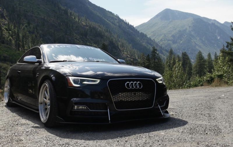 2013-2016 audi a5/s5 b8.5 Front Splitter - Ventus Autoworks