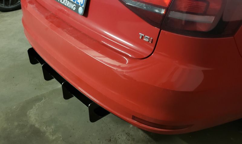 2015-2018 volkswagen jetta mk6.5 rear diffuser - Ventus Autoworks