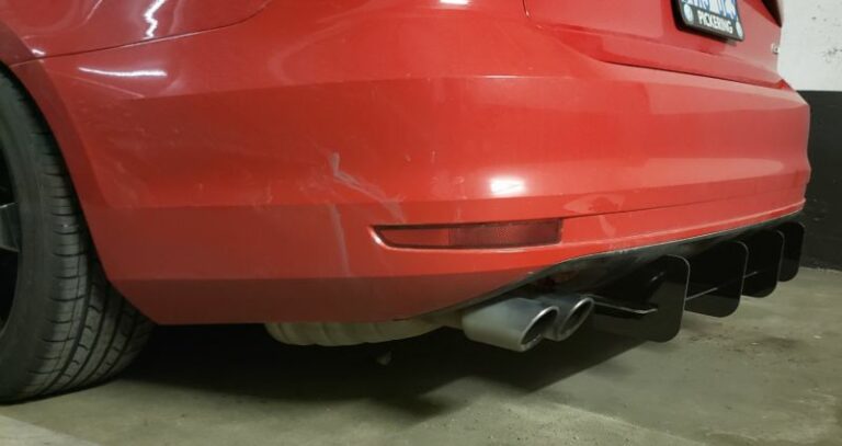 2015-2018 Volkswagen Jetta MK6.5 Rear Diffuser - Ventus Autoworks