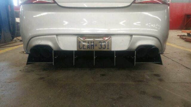 2009-2012 Hyundai Genesis Coupe Rear Diffuser - Ventus Autoworks