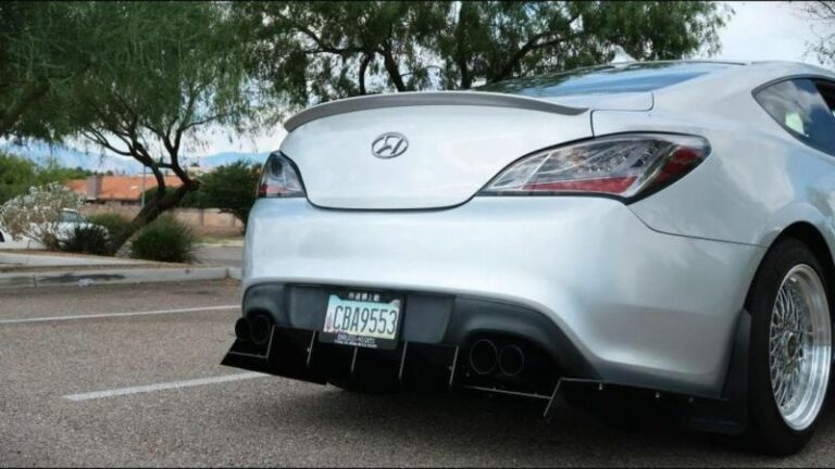 2009-2012 Hyundai Genesis Coupe Rear Diffuser - Ventus Autoworks